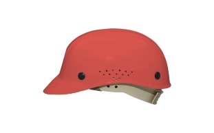 North Safety Bump Cap Low Hazard Head Protection BC86, Red | Bunzl Safety