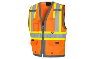 PIONEER MESH BACK ZIP FRONT SURVEYOR ORG - XL | Bunzl Safety